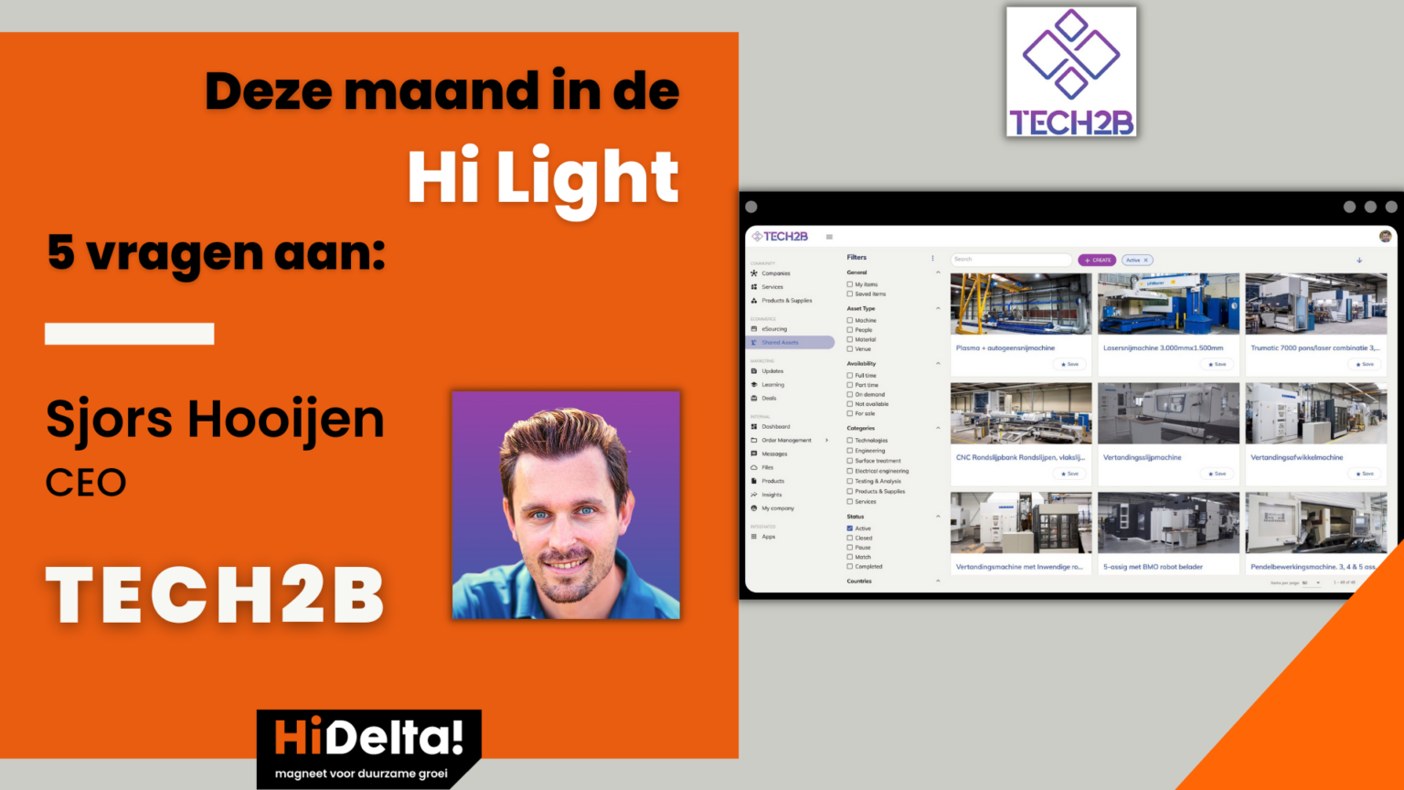 Partner in de Hi Light: Tech2B - Hi Delta